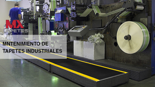 Mantenimiento para tapetes industriales | Tapetes MX